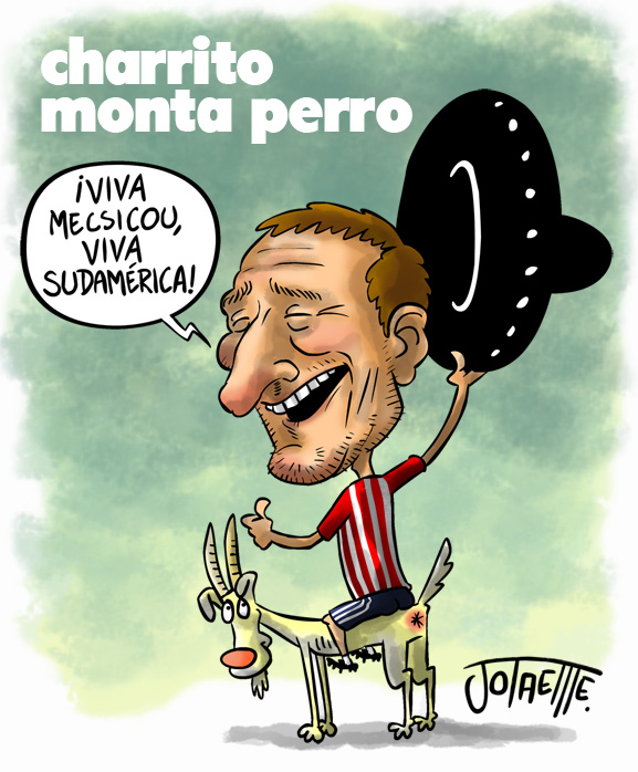 Charrito monta perro - Futbol Sapiens