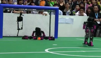 Te presentamos la "RoboCup" - Futbol Sapiens