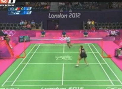 Victoria Montero debutó con derrota en badminton - Futbol Sapiens