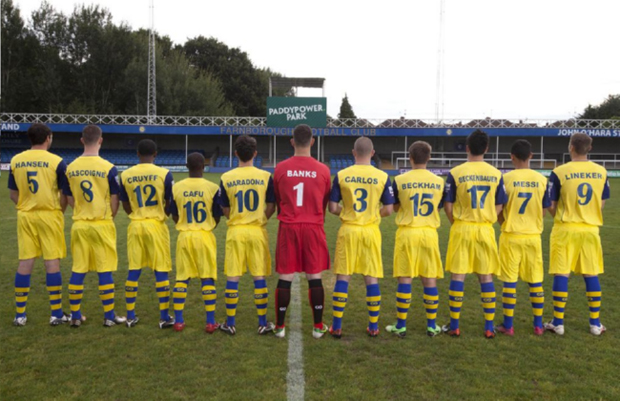 Farnborough FC, el mejor equipo de la historia... en nombres - Futbol ...