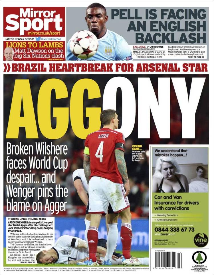 Las portadas del viernes 7/03/2014 - Futbol Sapiens