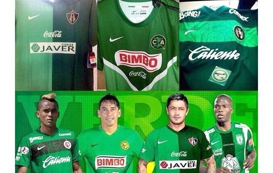 América se viste de verde, ahora sí literal.