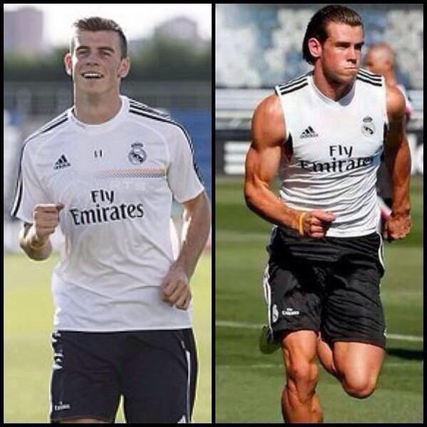 El increible aumento de Musculatura de Gareth Bale - Futbol Sapiens