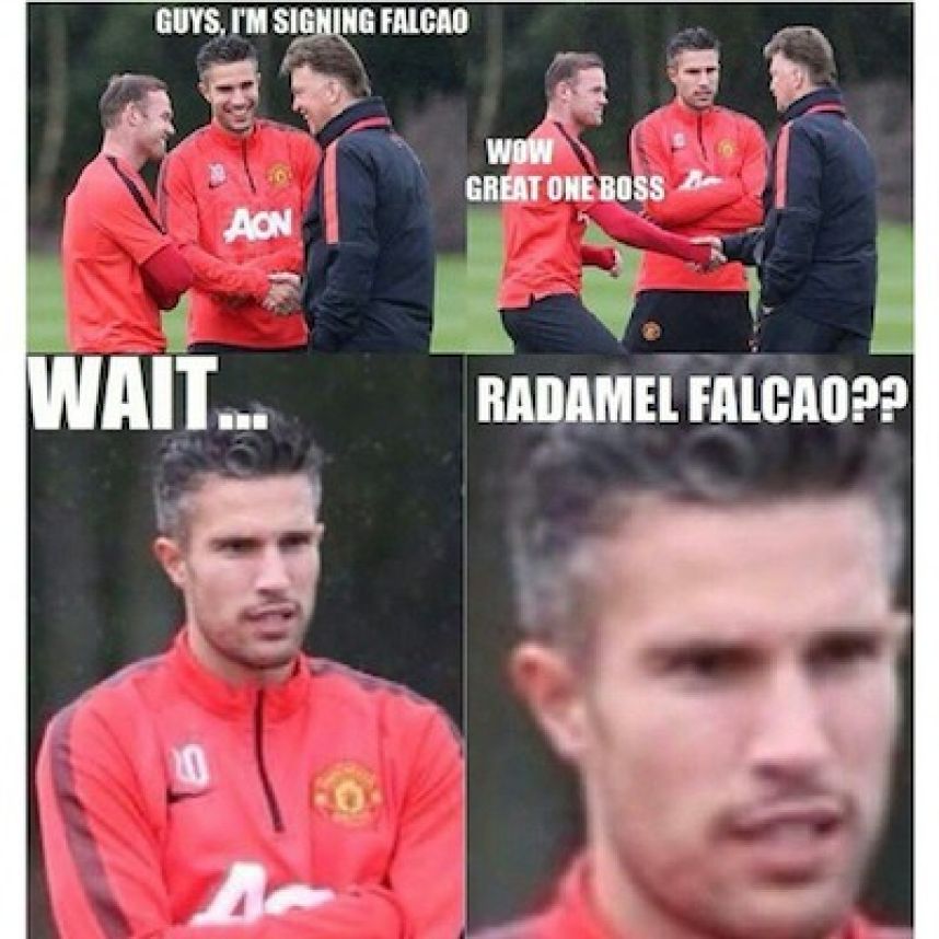 Los memes del Manchester United y su mal paso.