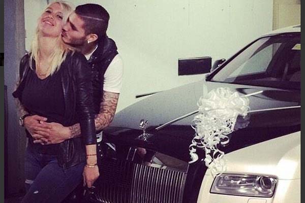 Regalan a Wanda Nara un Rolls Royce de 4 millones de pesos - Futbol Sapiens