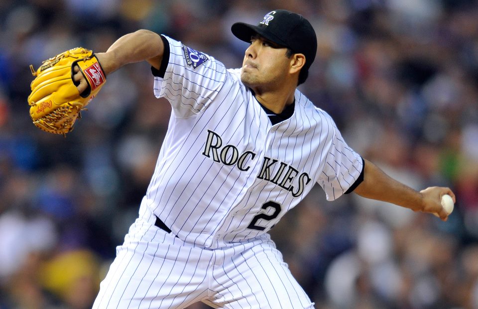 De la Rosa, histórico con los Rockies de Colorado