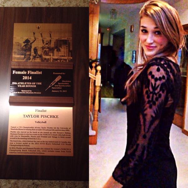 Taylor Pischke, sexy volibolista canadiense - Futbol Sapiens