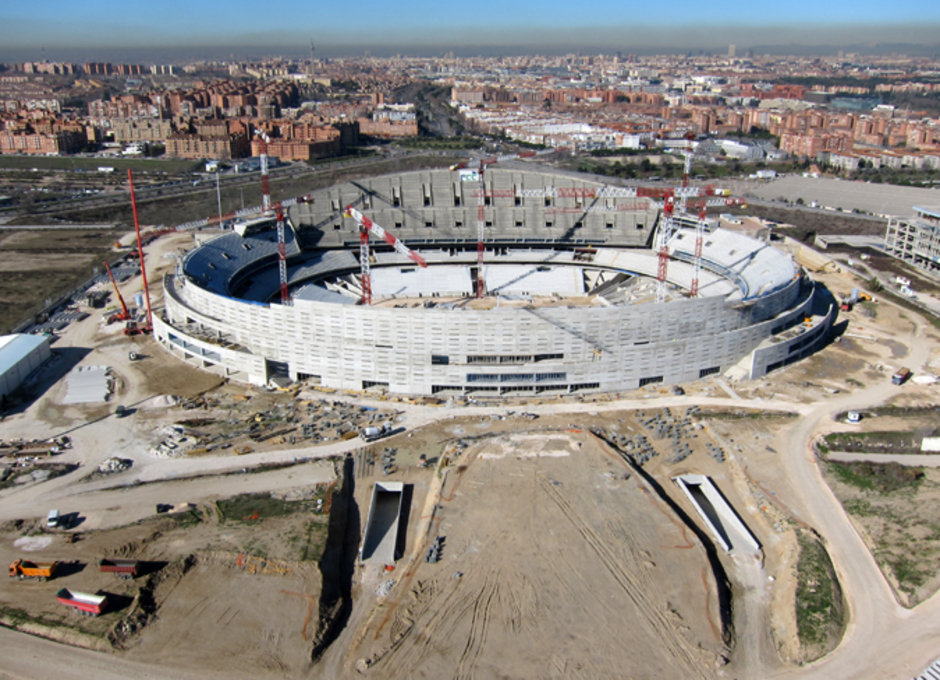Así luce el nuevo estadio del Atlético de Madrid - Futbol Sapiens
