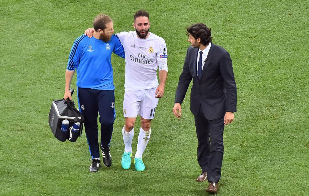 Dani Carvajal queda fuera de la Eurocopa por lesión - Futbol Sapiens