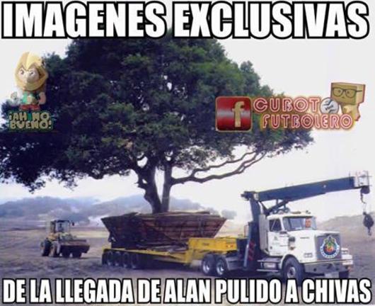 Los mejores memes del fichaje de Alan Pulido con las chivas