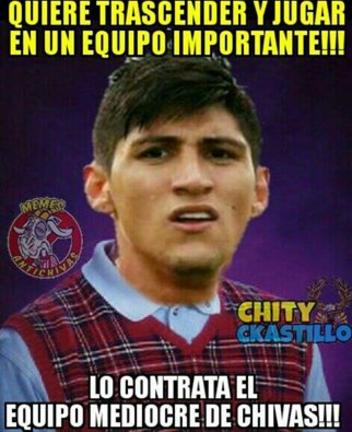 Los mejores memes del fichaje de Alan Pulido con las chivas