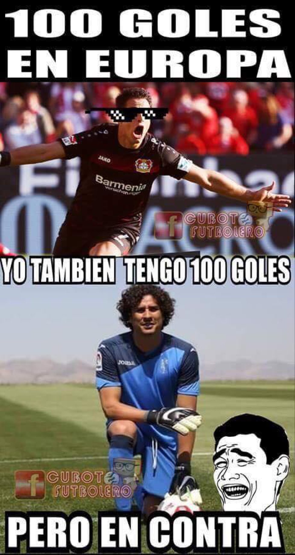 Los memes por el gol número 100 de Chicharito - Futbol Sapiens