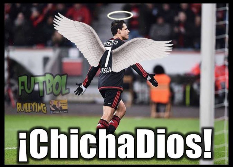 Los memes por el gol número 100 de Chicharito - Futbol Sapiens