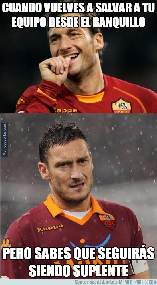Cumple 40 años: los mejores memes de Francesco Totti - Página 2 de 2 ...