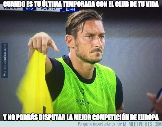 Cumple 40 años: los mejores memes de Francesco Totti - Futbol Sapiens