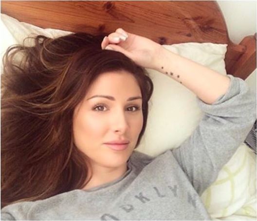 Lucy Pinder, la fanática más sexy de Southampton