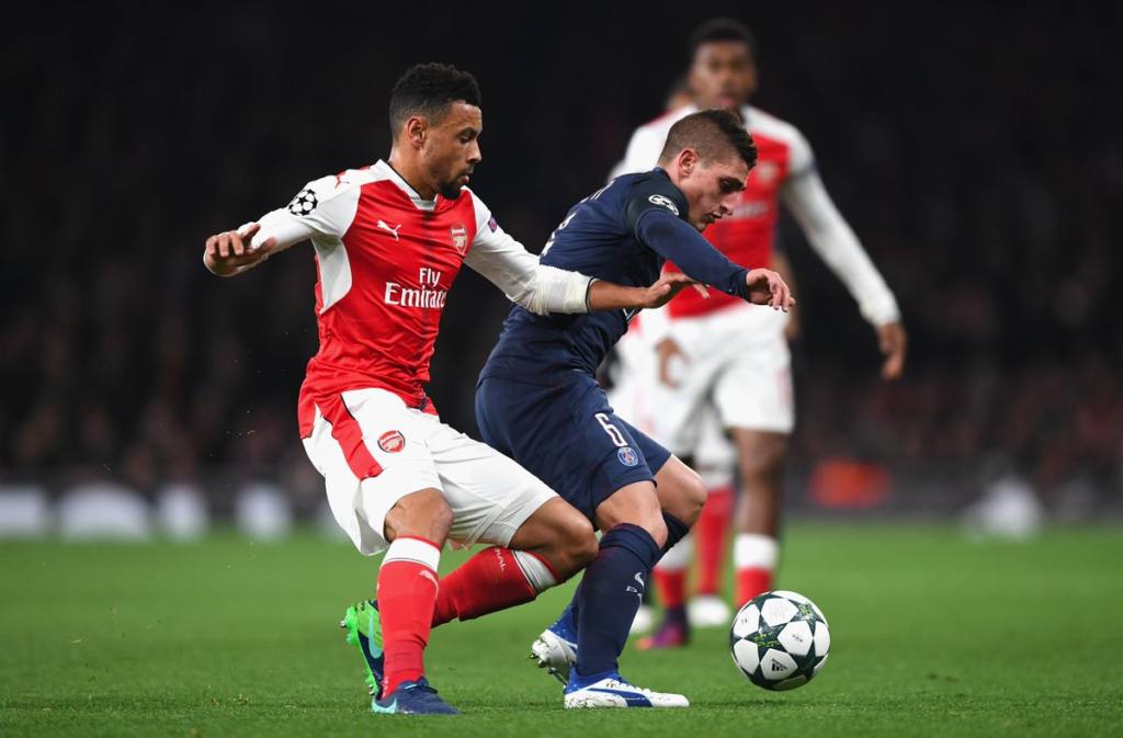 Arsenal y Paris Saint-Germain repartieron puntos en el Emirates
