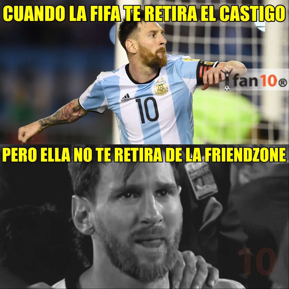 Los mejores memes por el indulto de FIFA a Messi