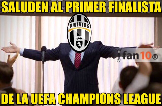 Los mejores memes del pase de la Juventus a la final