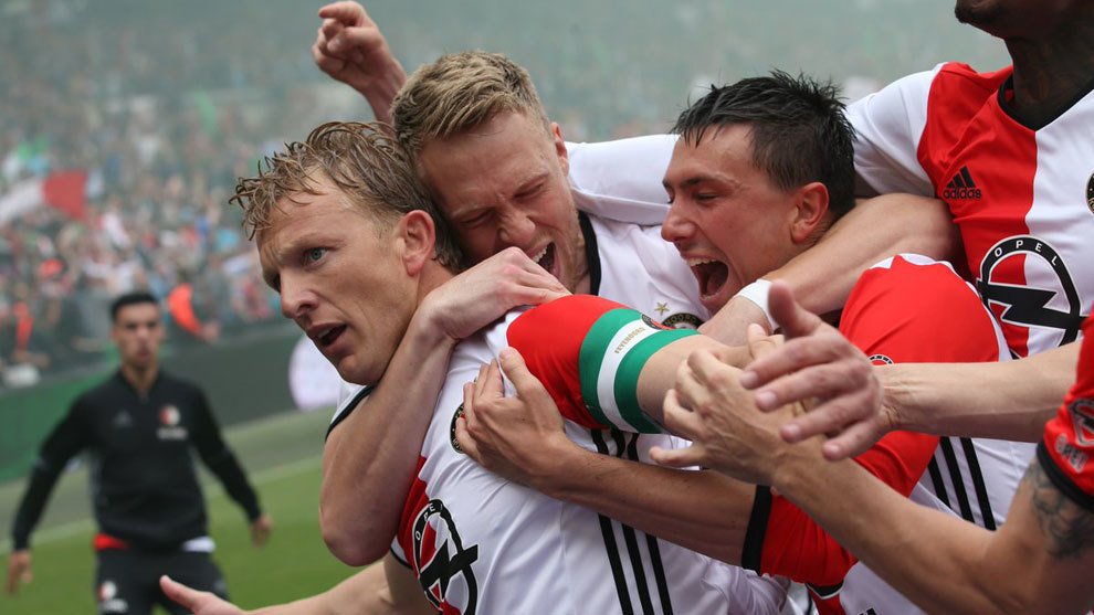 Dirk Kuyt se retira luego de ser campeón con el Feyenoord