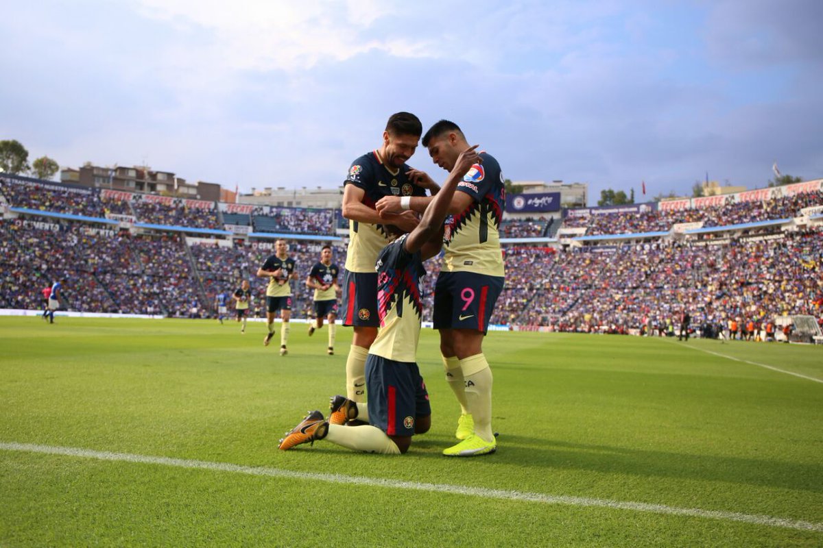 América se adueña del Clásico Joven y vence a Cruz Azul