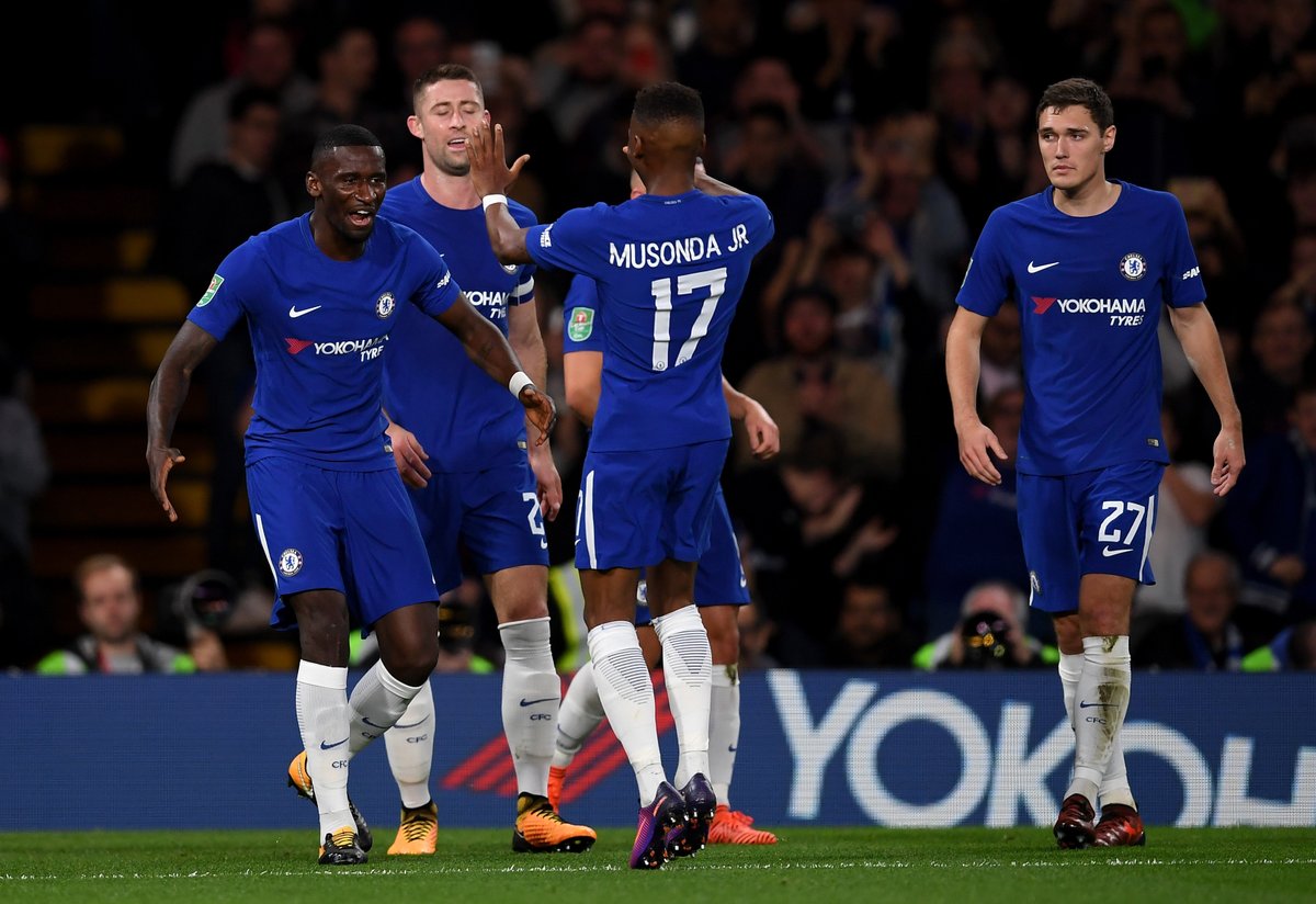 Chelsea le ganó al Everton y sigue en la Copa de la Liga