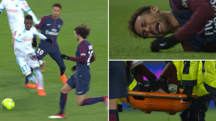 Así quedó el tobillo de Neymar tras lesionarse - Futbol Sapiens