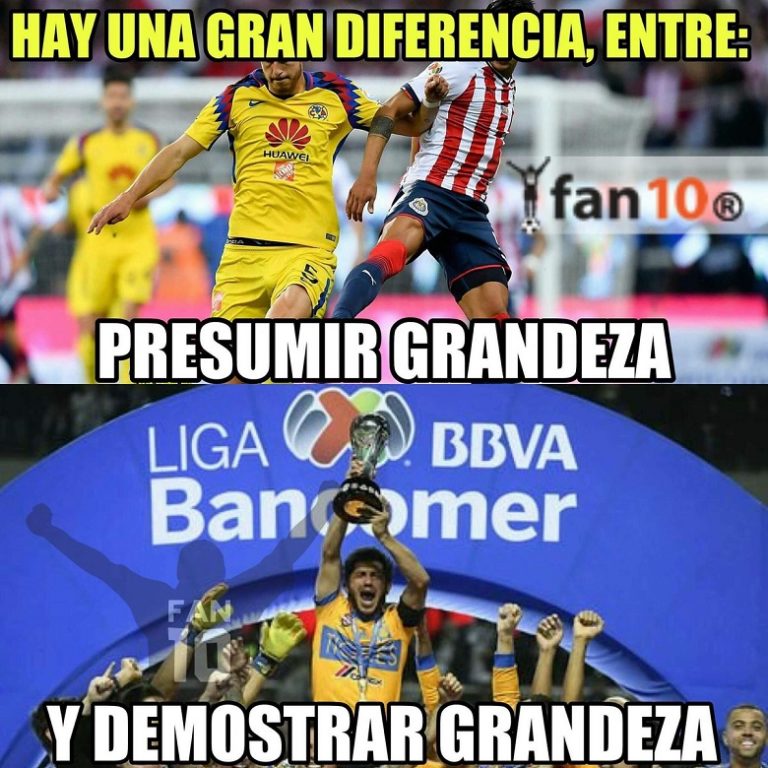 Los Mejores Memes Del Clásico Y De La Jornada 10 De La Liga Mx Futbol