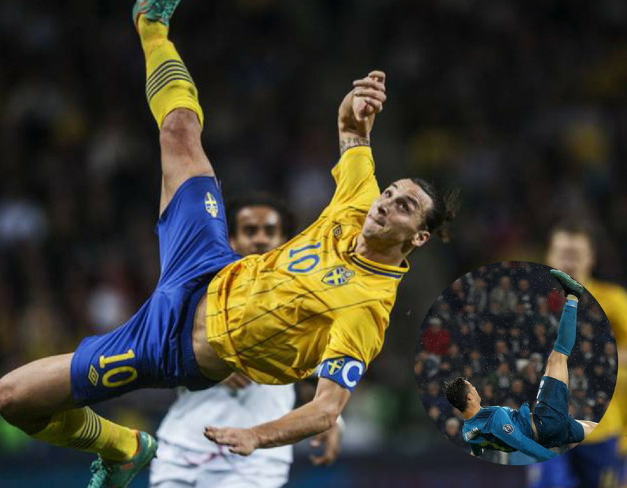 Ibrahimovic: ¿Cristiano? Fue un buen gol, debería intentarlo de 40 metros"