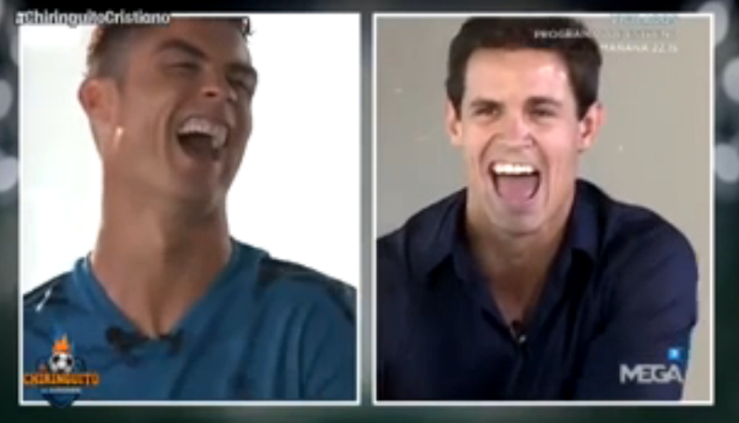 El ping pong de Cristiano Ronaldo con un programa español