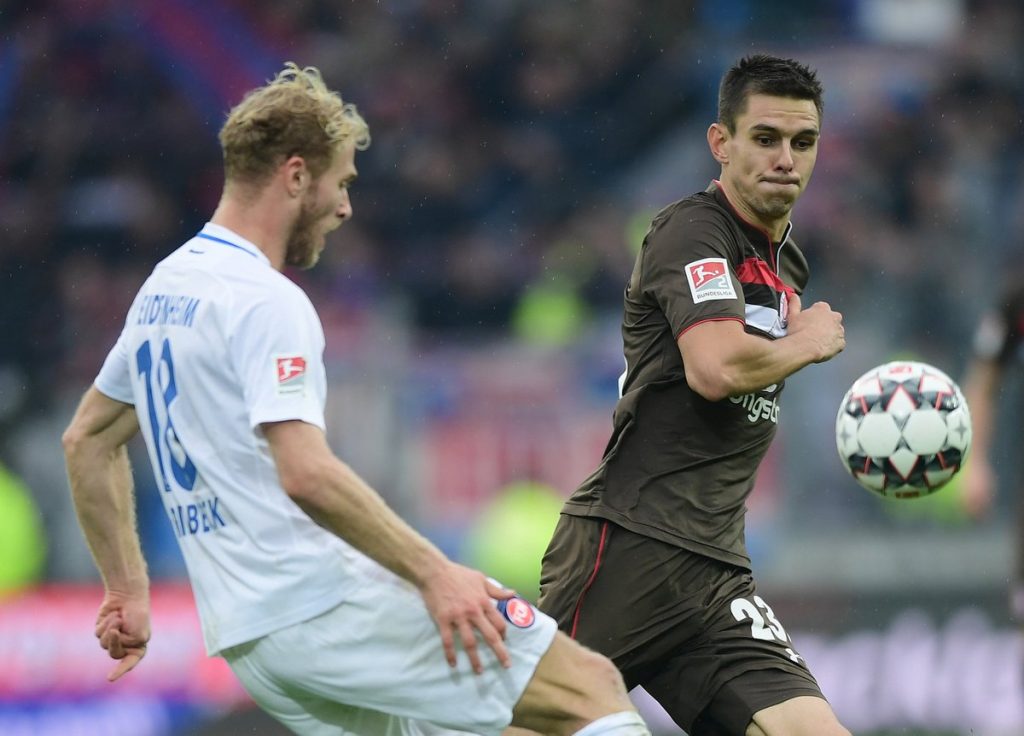 St. Pauli iguala con el Heidenheim y se mantiene en zona de ascenso