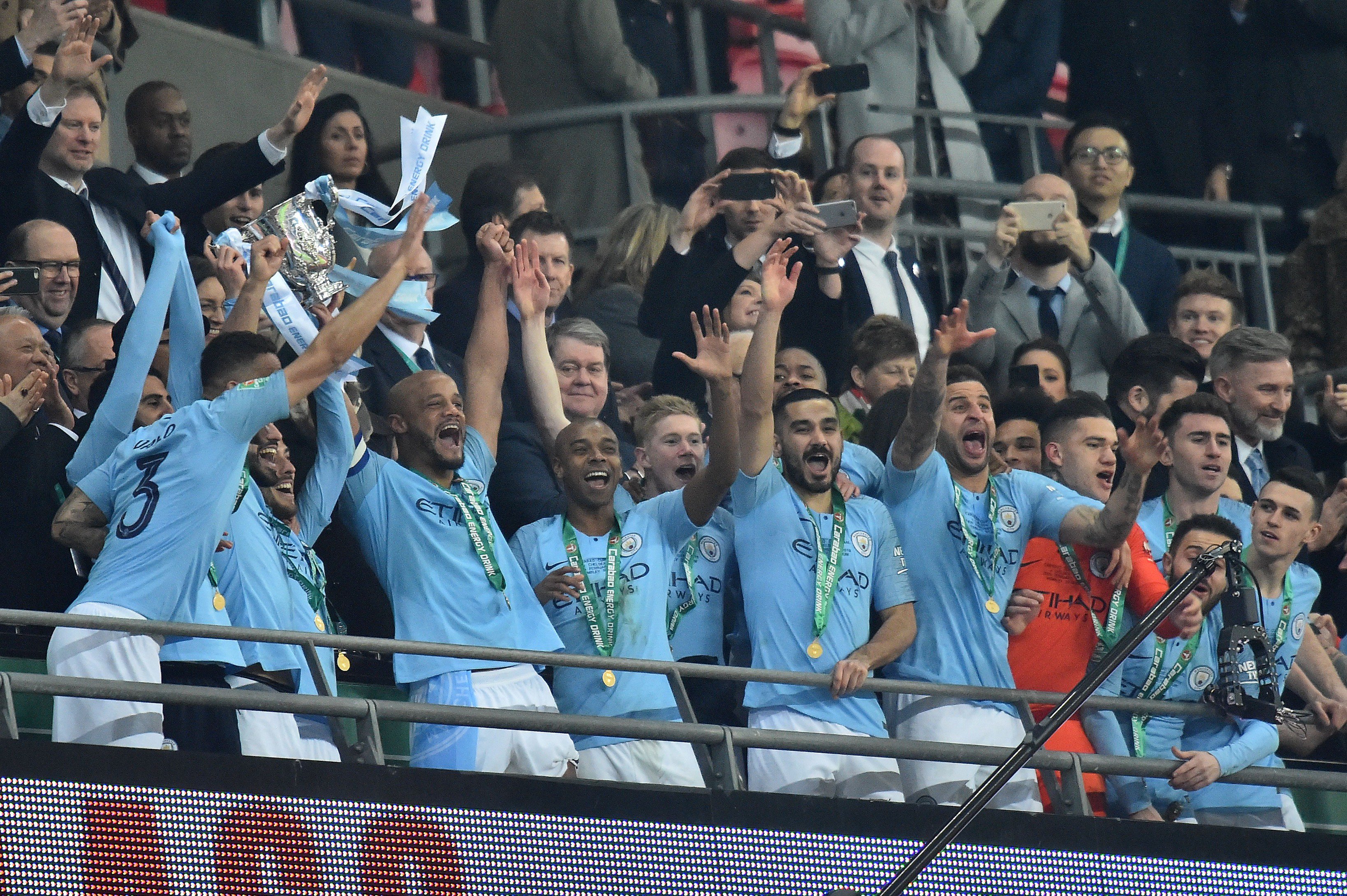 Manchester City se quedó con la Copa de la Liga