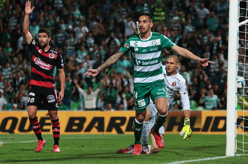 Santos logró rescatar un punto en su estadio contra Tijuana