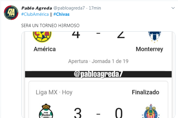 Santos goleó a las Chivas y los memes también