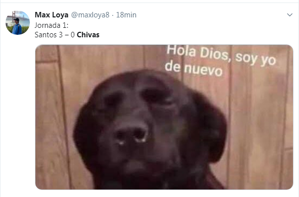 Santos goleó a las Chivas y los memes también