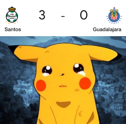 Santos goleó a las Chivas y los memes también