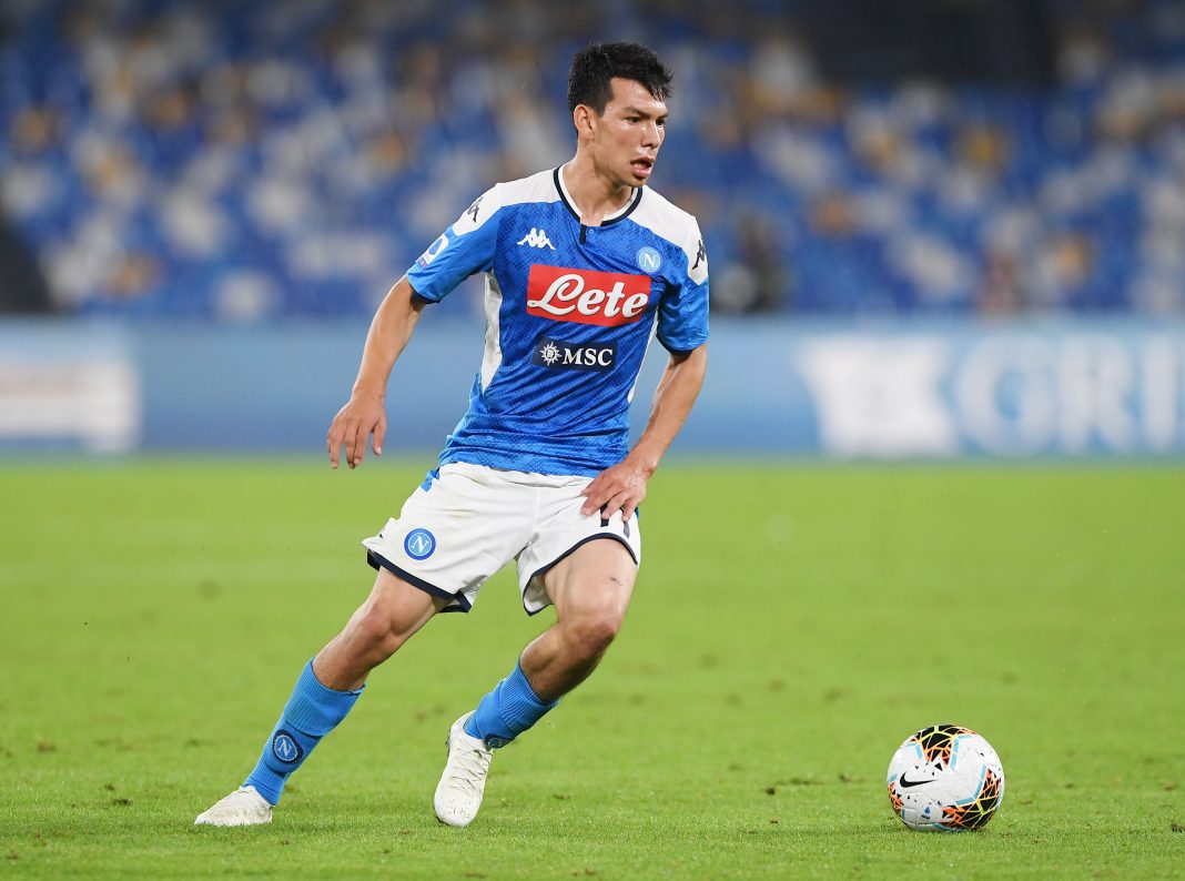 Lozano dio su primera asistencia en la Serie A en la derrota del Napoli ...