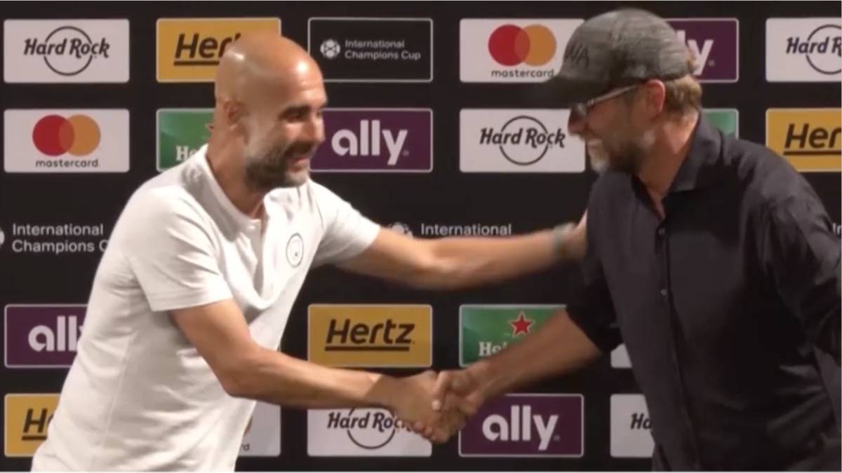 Los grandes elogios de Klopp a Guardiola - Futbol Sapiens