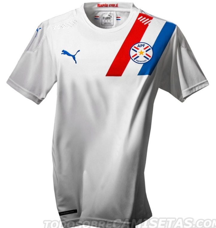 Paraguay presentó sus nuevas camisetas para arrancar la Eliminatoria ...