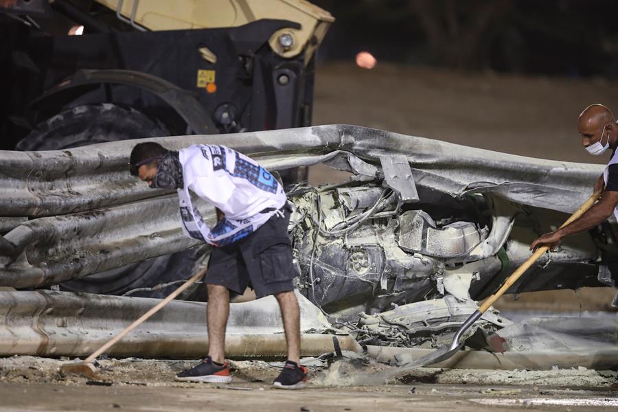 ¡Explosión e incendio incluido! El increíble accidente en la Formula 1 ...