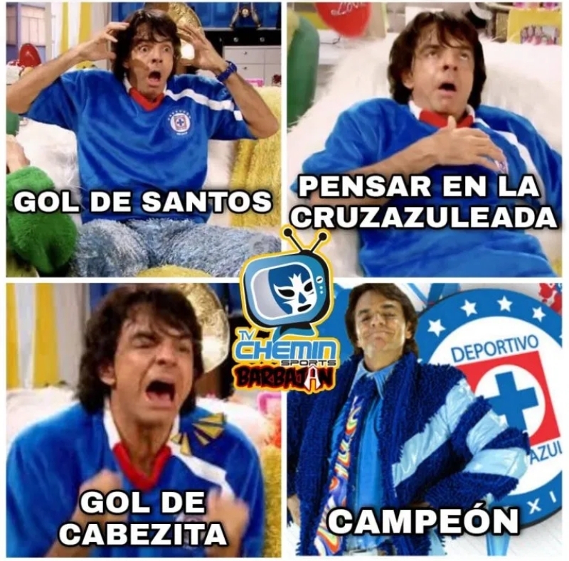 Los mejores Memes del ansiado campeonato de Cruz Azul