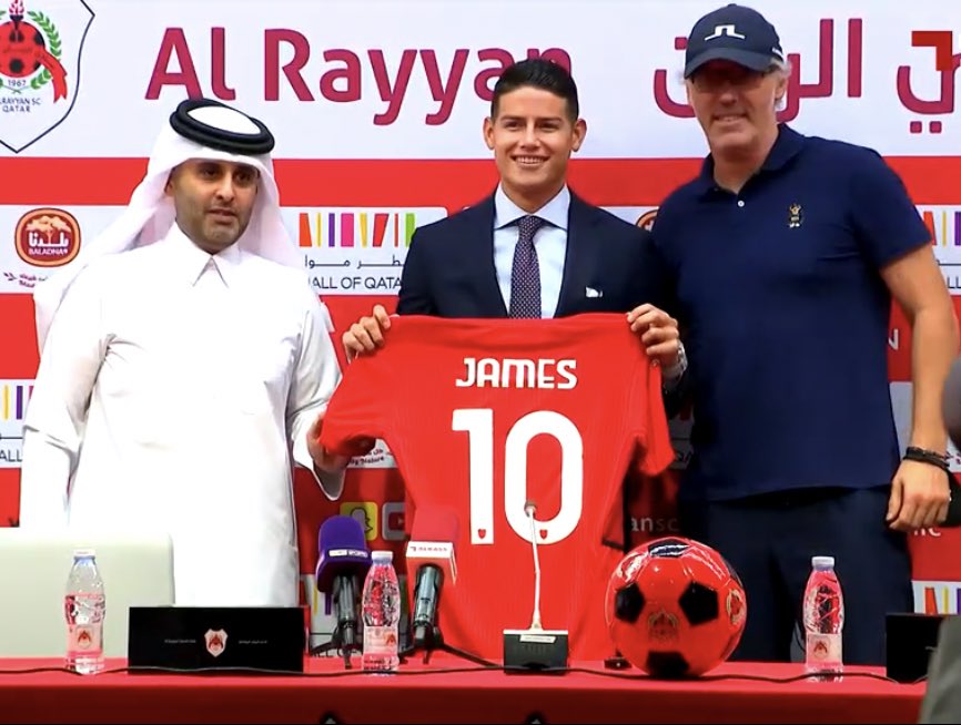 James Rodríguez asegura que puede "crecer" en la Liga de Catar - Futbol ...