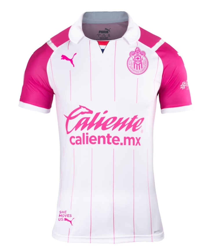 GALERÍA: Esta es la nueva playera de Chivas en apoyo al 'Octubre Rosa'