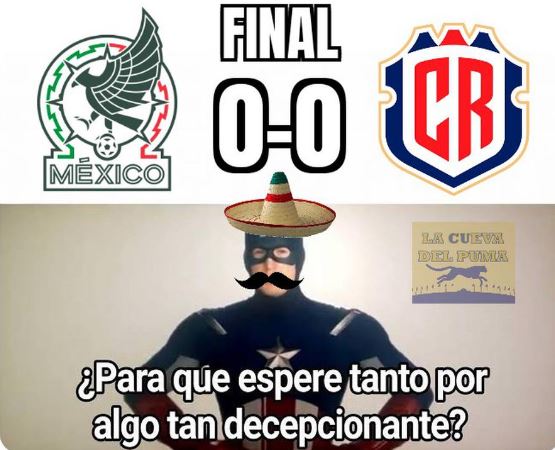 Los mejores memes del 'Tri' tras el amargo empate con Costa Rica ...