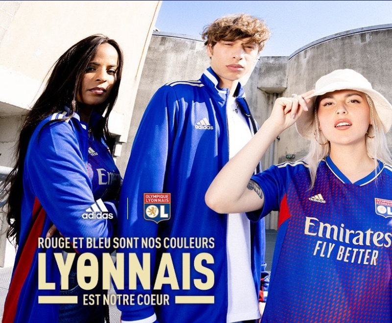 Galería: Olympique Lyon luce su nuevo jersey de Edición Especial 22-23
