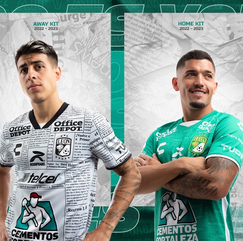 Galería: El Club León presentó sus nuevas Playeras 22-23
