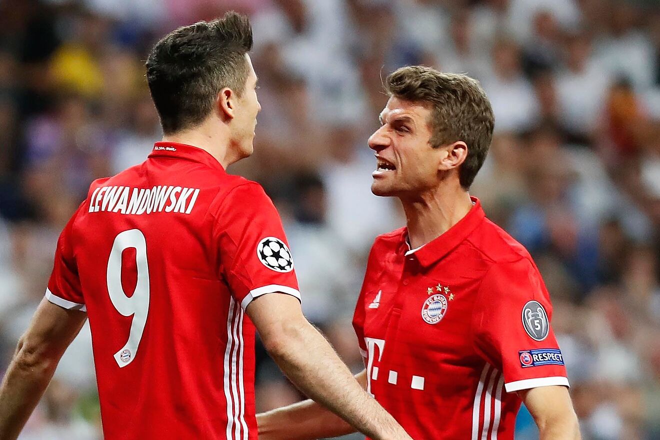 Este fue el claro mensaje que le dedicó Thomas Muller a Robert Lewandowski - Futbol Sapiens