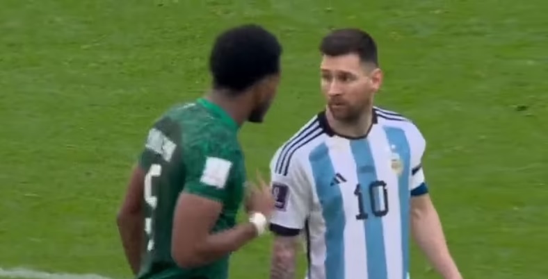 Sepa qué le dijo Ali Al-Bulayhi a Messi en pleno partido | VIDEO ...