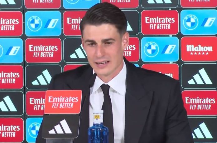 Kepa sorprende en su presentación con el Madrid y confiesa su deseo en ...