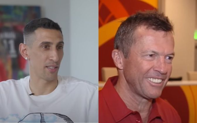 Di María le respondió a Matthäus por decir que Messi no merecía el ...